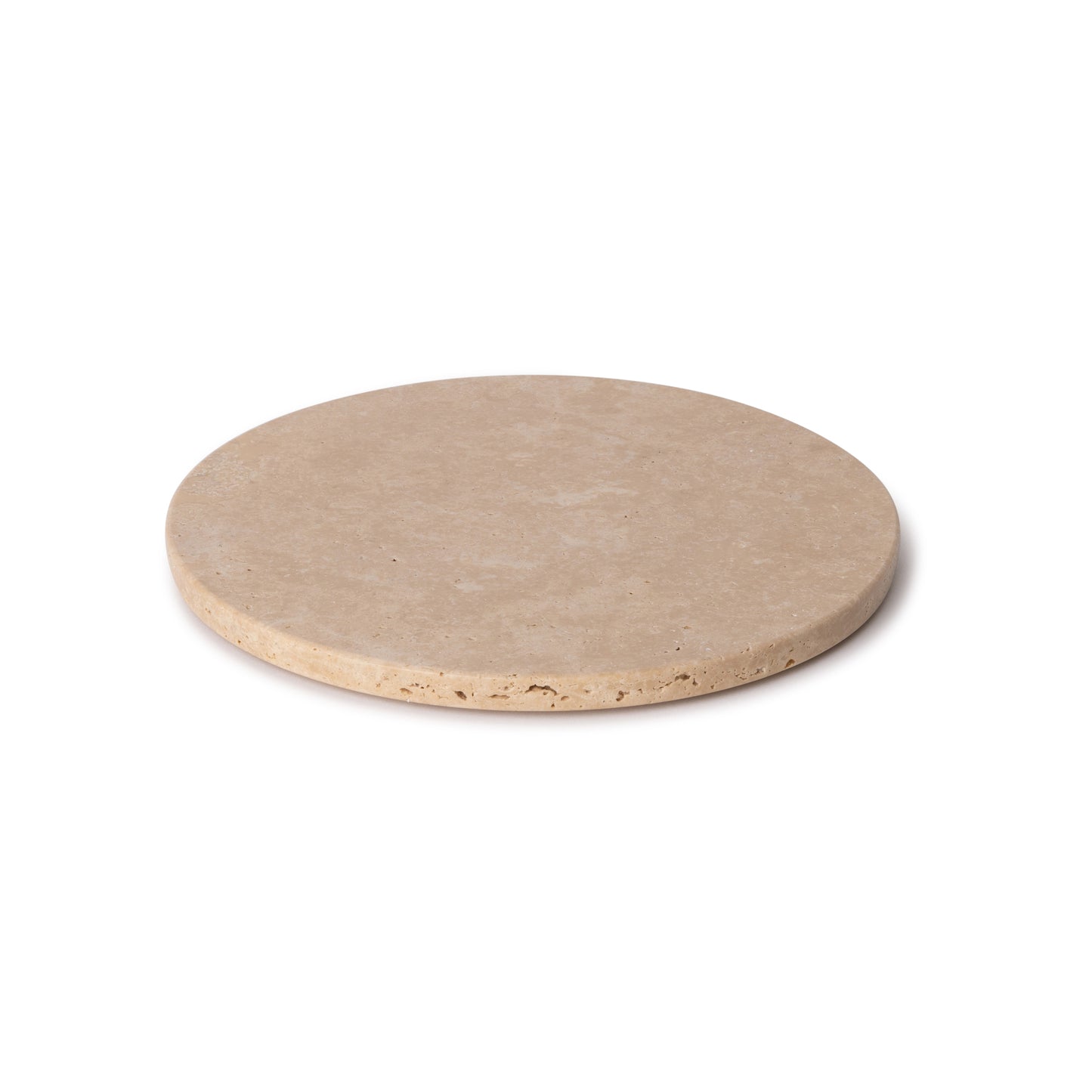 Travertine tray round Ø20cm – Mooisa