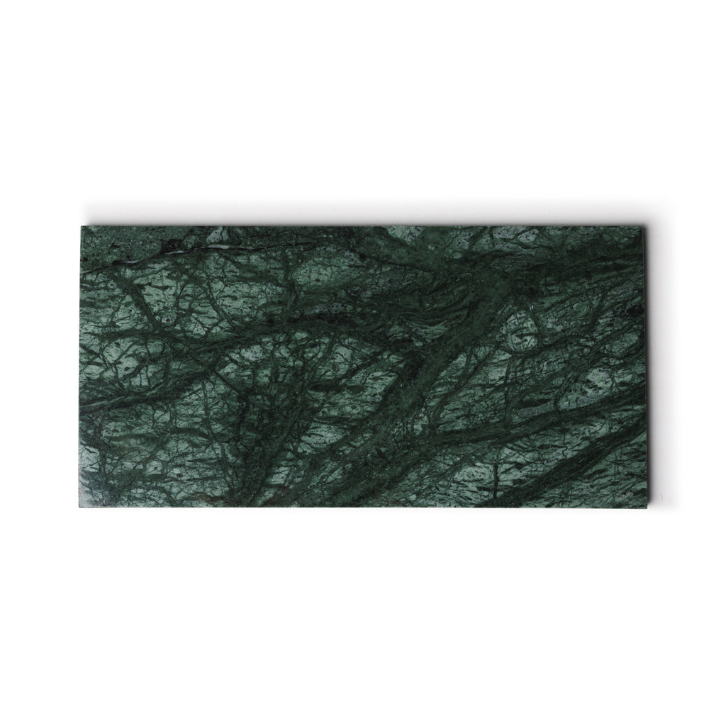 Marmer dienblad rechthoek M groen 15x30cm – Mooisa